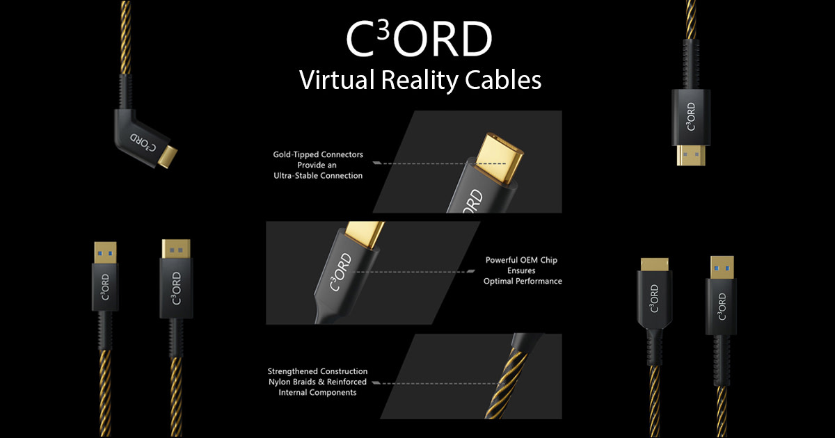 Virtual Reality Cables -Virtual Link, Rift, Rift S | Indiegogo
