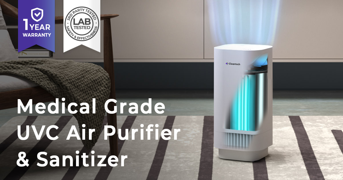 Clean-tech: Medical Grade UVC Air Purifier | Indiegogo