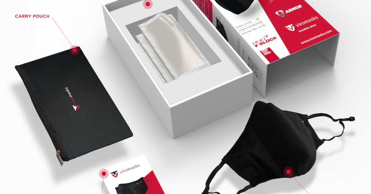 ViroMasks - Anti-Viral CE Certified Face Mask | Indiegogo