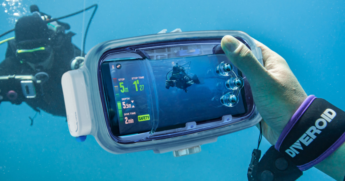DIVEROID: Turn your smartphone into a Dive gear | Indiegogo