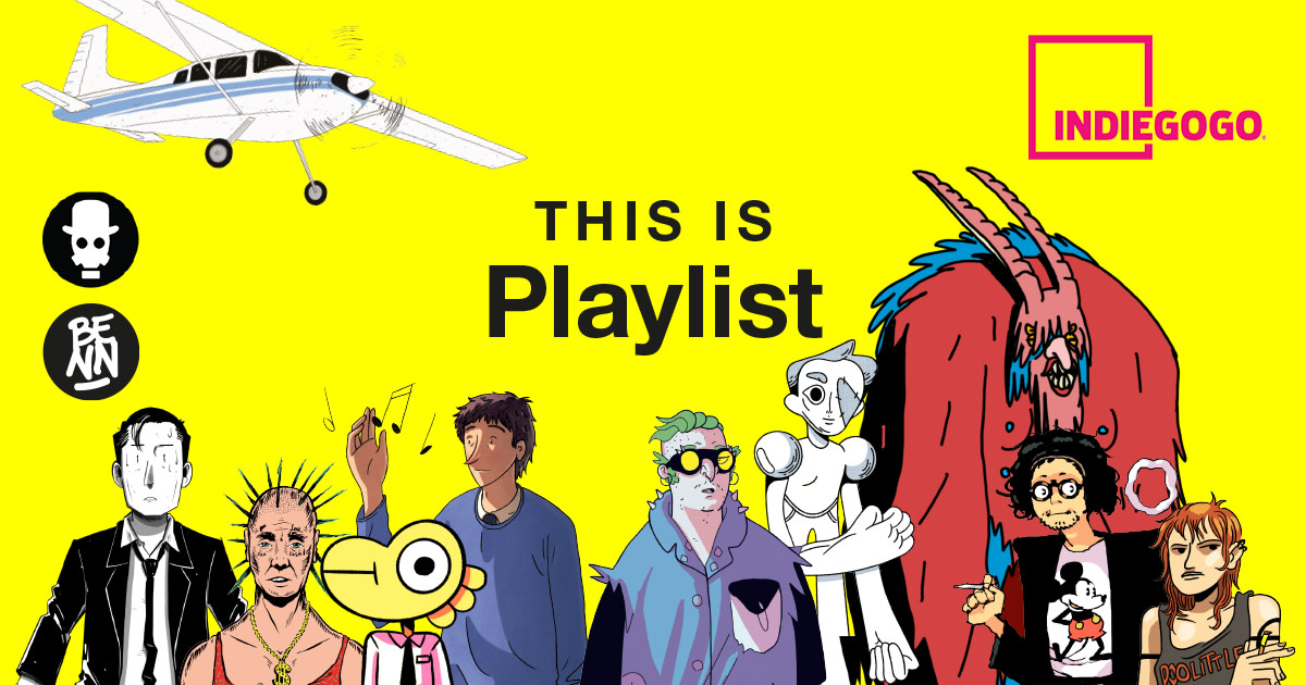 This is PLAYLIST - Un'Antologia Musicale a Fumetti | Indiegogo