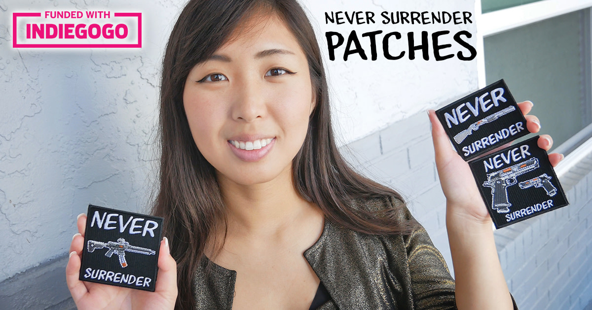 Never Surrender Patches | Indiegogo