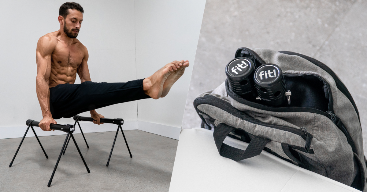 Fit! P-Bars: Parallel Bars that Fit in your Bag | Indiegogo