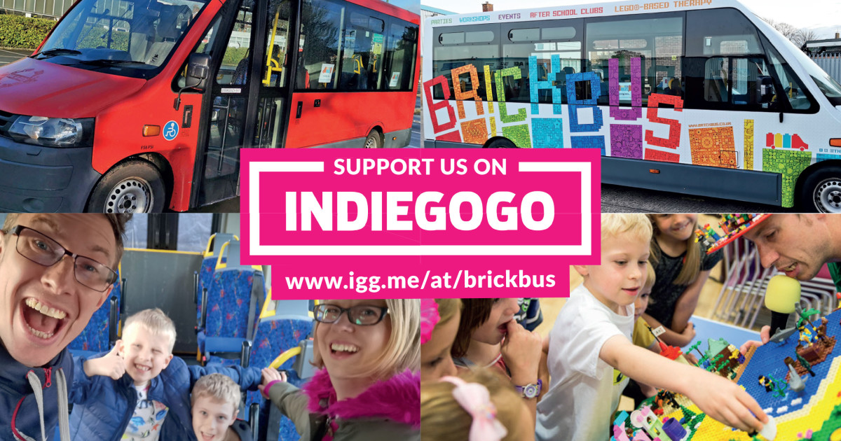 Brick Bus - the mobile LEGO workshop & party venue | Indiegogo