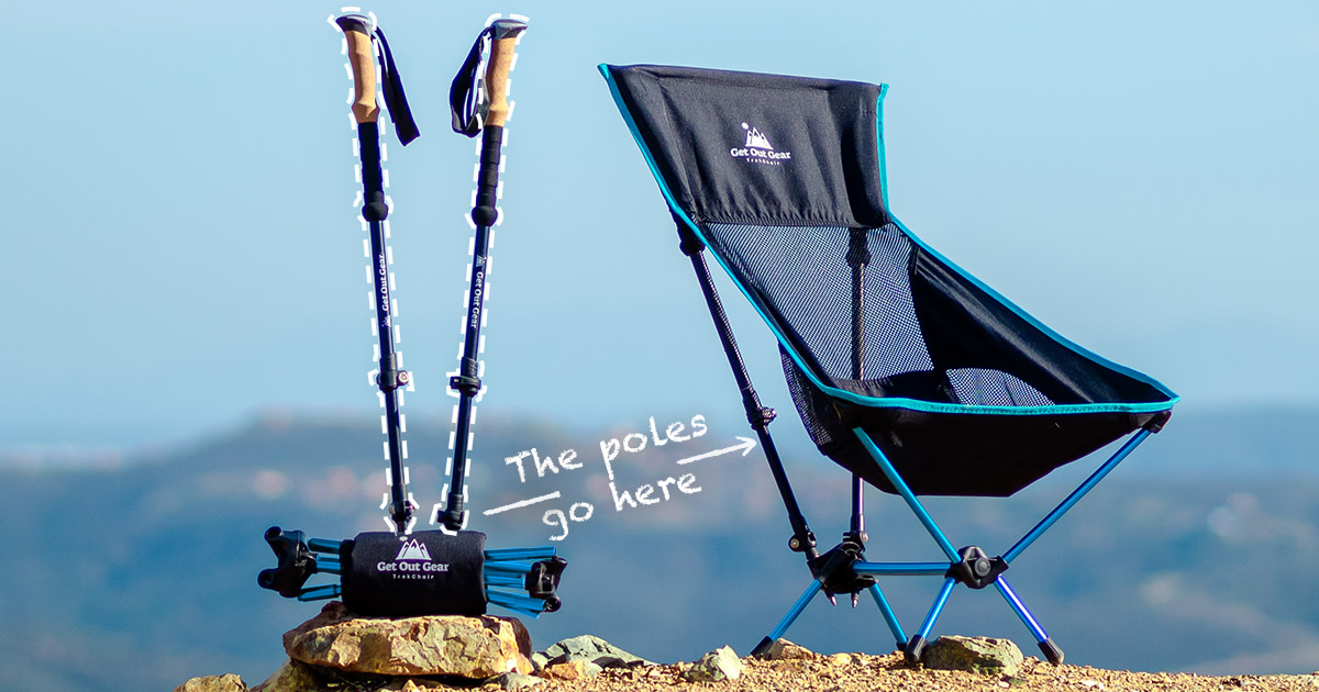 TrekChair: Ditch the Weight, Not Comfort | Indiegogo