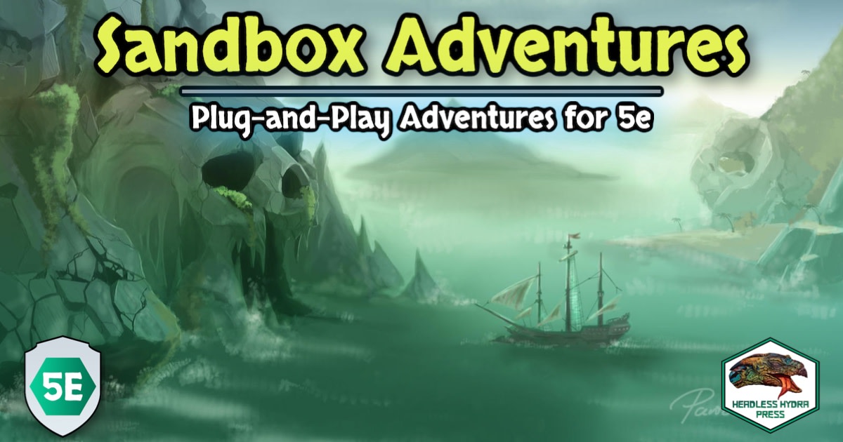 Sandbox Adventures for 5E | Indiegogo
