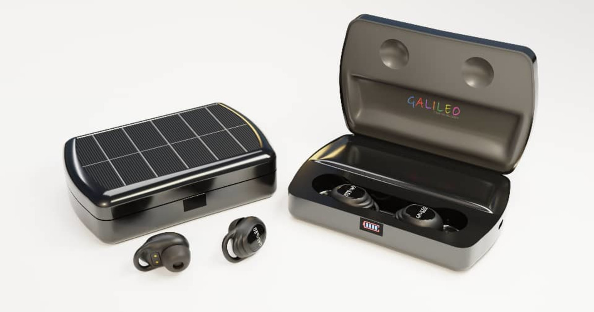 Solar Powered Earbuds with Wireless Charging Case | Indiegogo