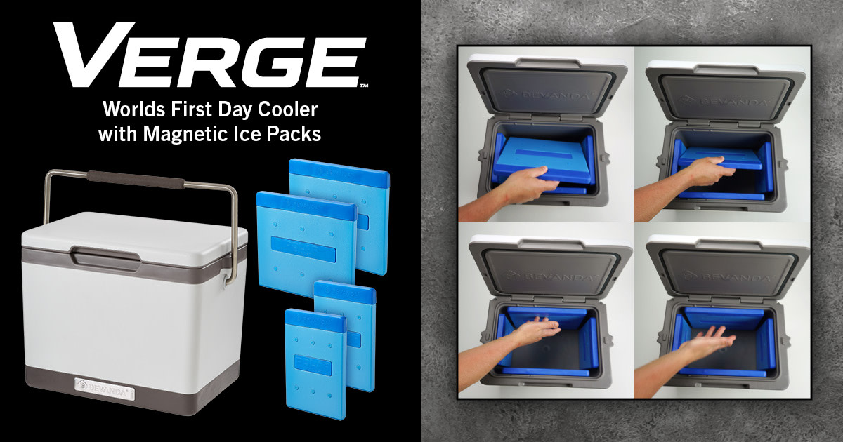 Worlds First Ever Cooler with Magnetic Ice Packs | Indiegogo