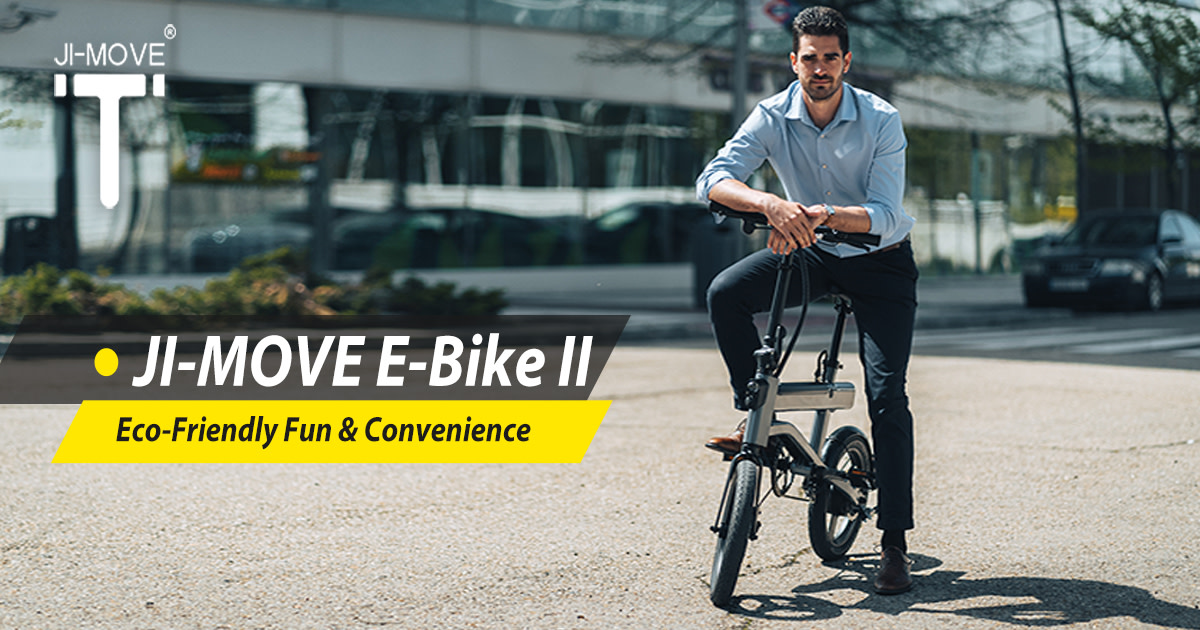 JI-MOVE E-Bike II Eco-Friendly Fun Affordable | Indiegogo