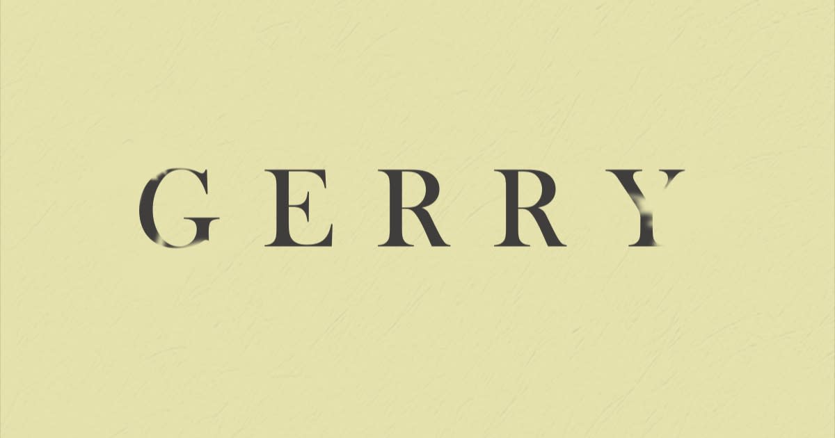 Gerry - Short Film by Casey Zenner | Indiegogo