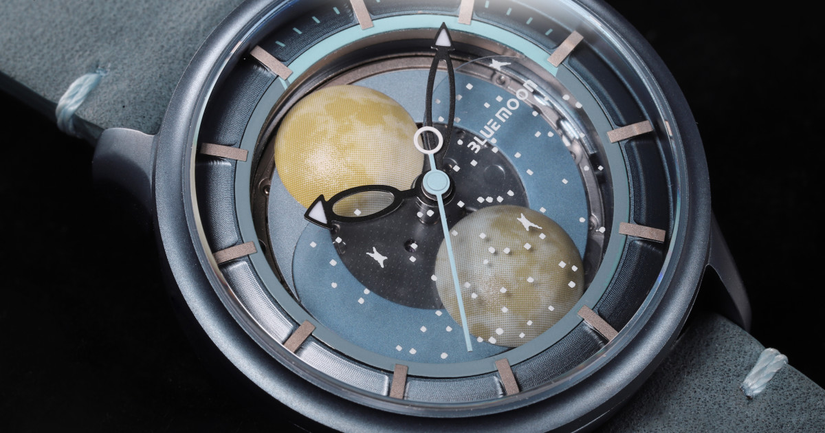 The Blue Moon inspired watch by OVD | Indiegogo