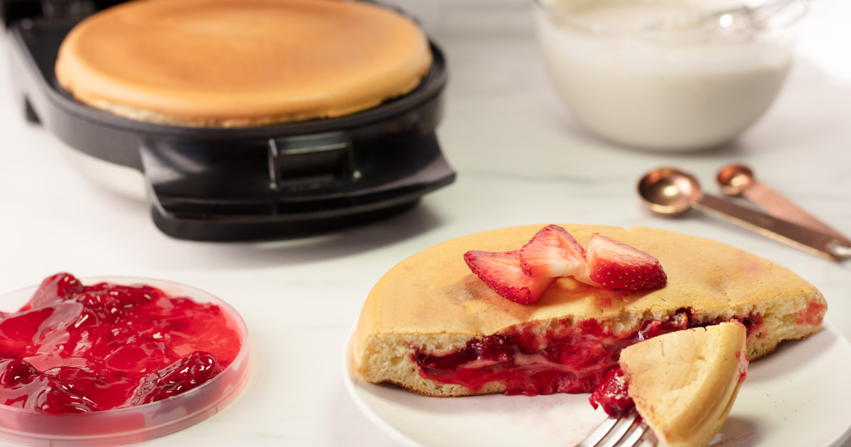 The Amazing Make-Your-Own Stuffed Pancake Maker | Indiegogo