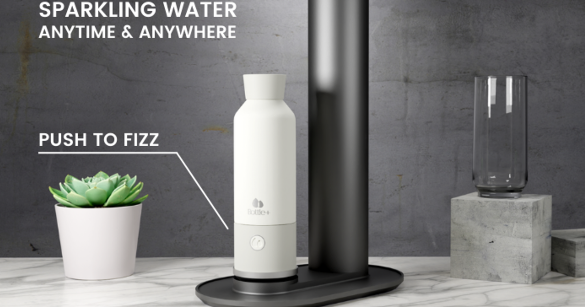 BottlePlus: Sparkling Water Anytime & Anywhere | Indiegogo