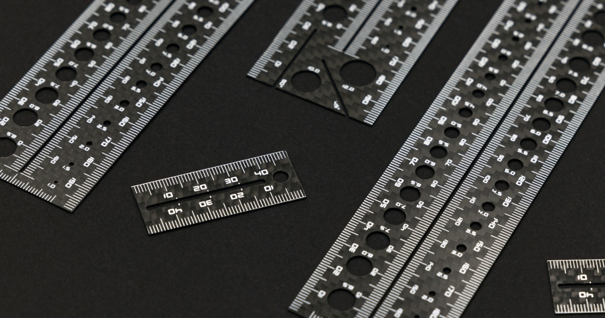 C13 Slotted Ruler Set - EDC Measurement Tools | Indiegogo