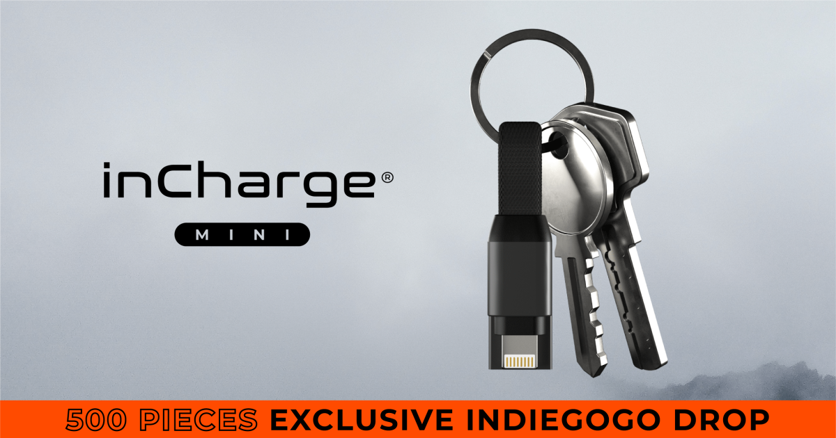 inCharge Mini, the smallest charging cable ever. | Indiegogo