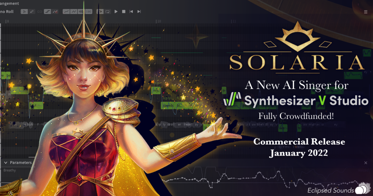 New Virtual Singer SOLARIA | Indiegogo