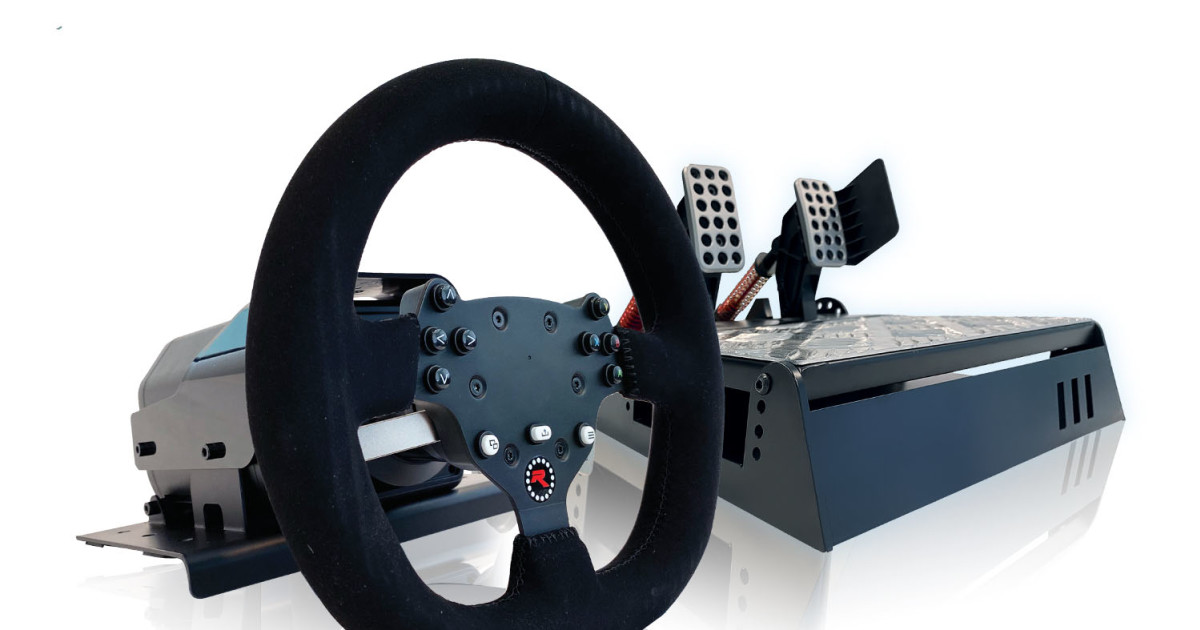 RS30 - Pro-Grade Force Feedback Sim Wheel & Pedal | Indiegogo
