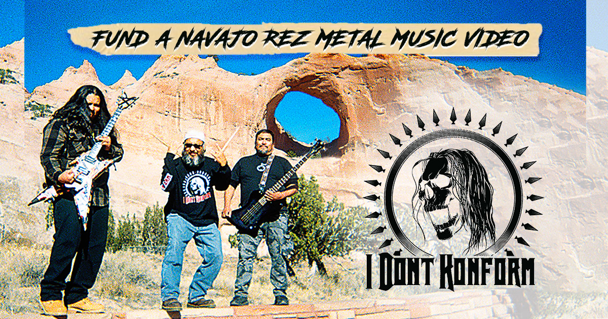 Navajo Heavy Metal Band Music Video | Indiegogo