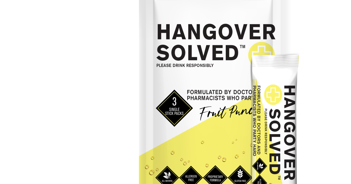 Hangover Solved - Feel Brand New | Indiegogo