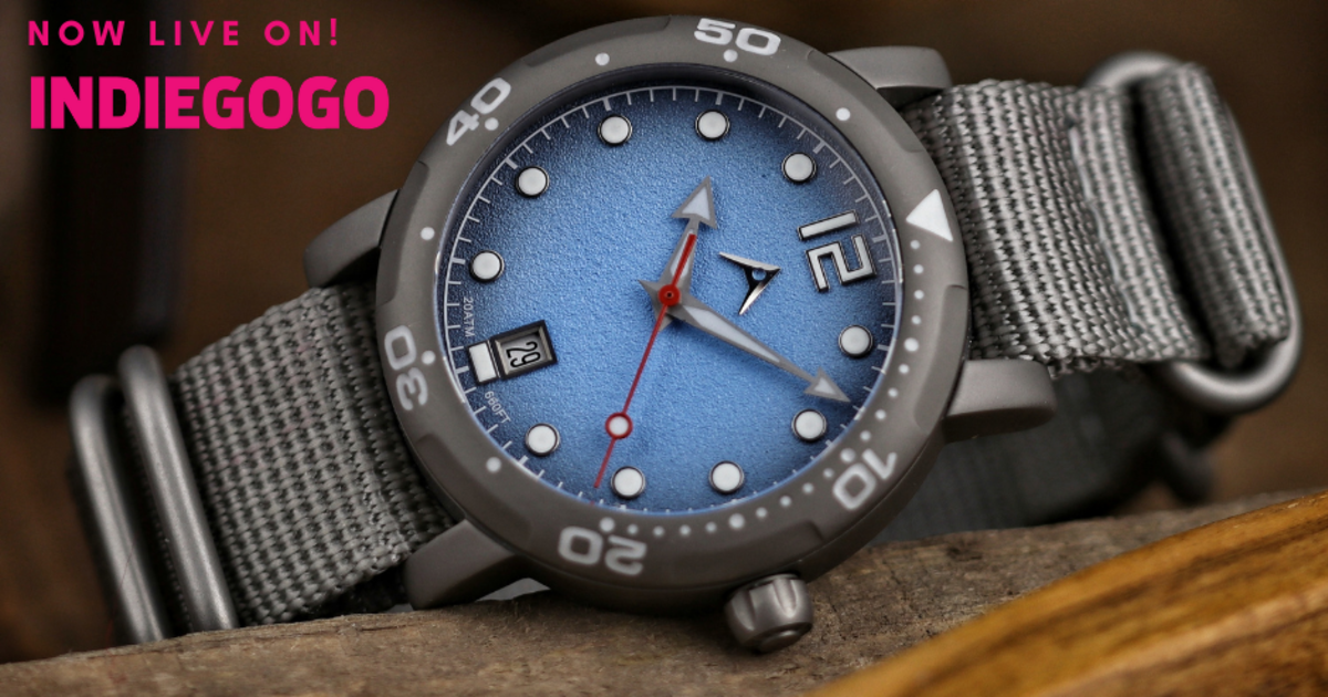 Forte Titanium Automatic Dive Watch | Indiegogo