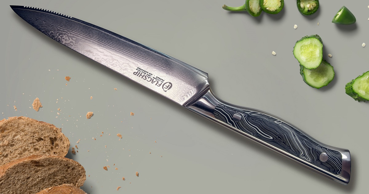 Flagship: universal knives with swirling designs | Indiegogo