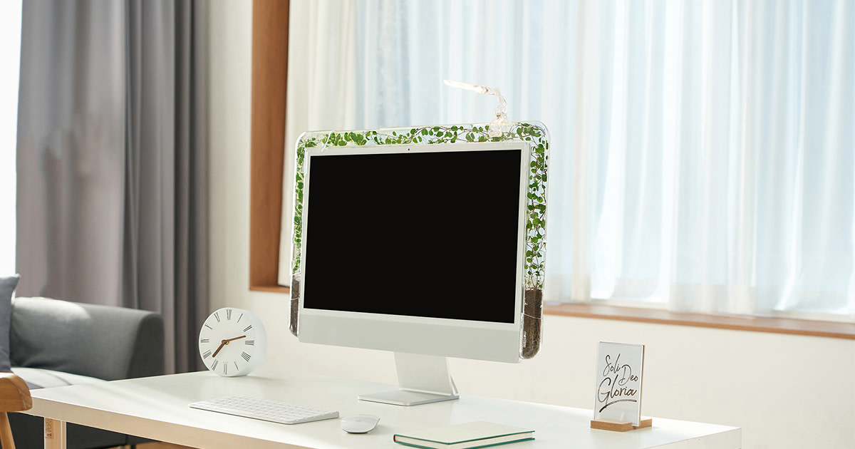 MONITREE - Vines that grow along the monitor | Indiegogo
