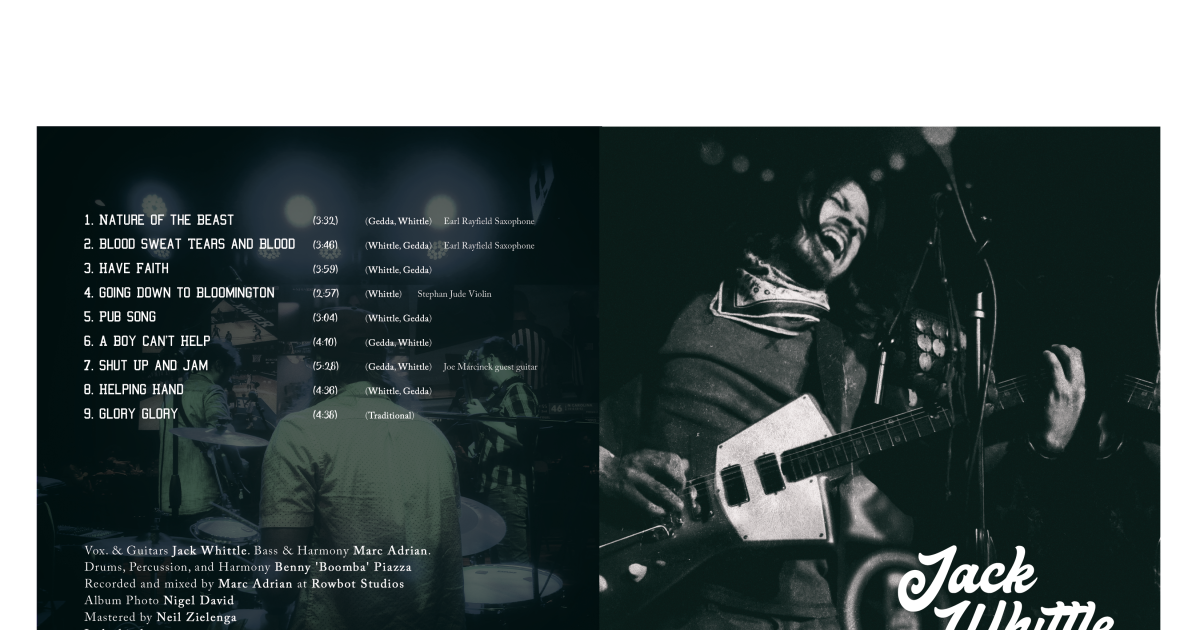 Jack Whittle Debut Album! | Indiegogo