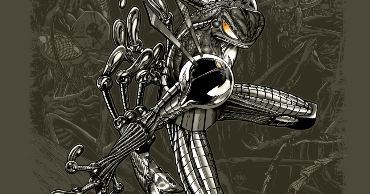 New ALL CAPS COMICS CYBERFROG Apparel! | Indiegogo