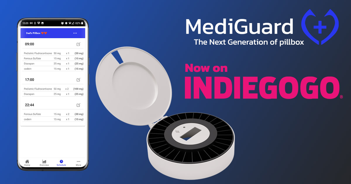 The MediGuard Smart Pillbox | Indiegogo