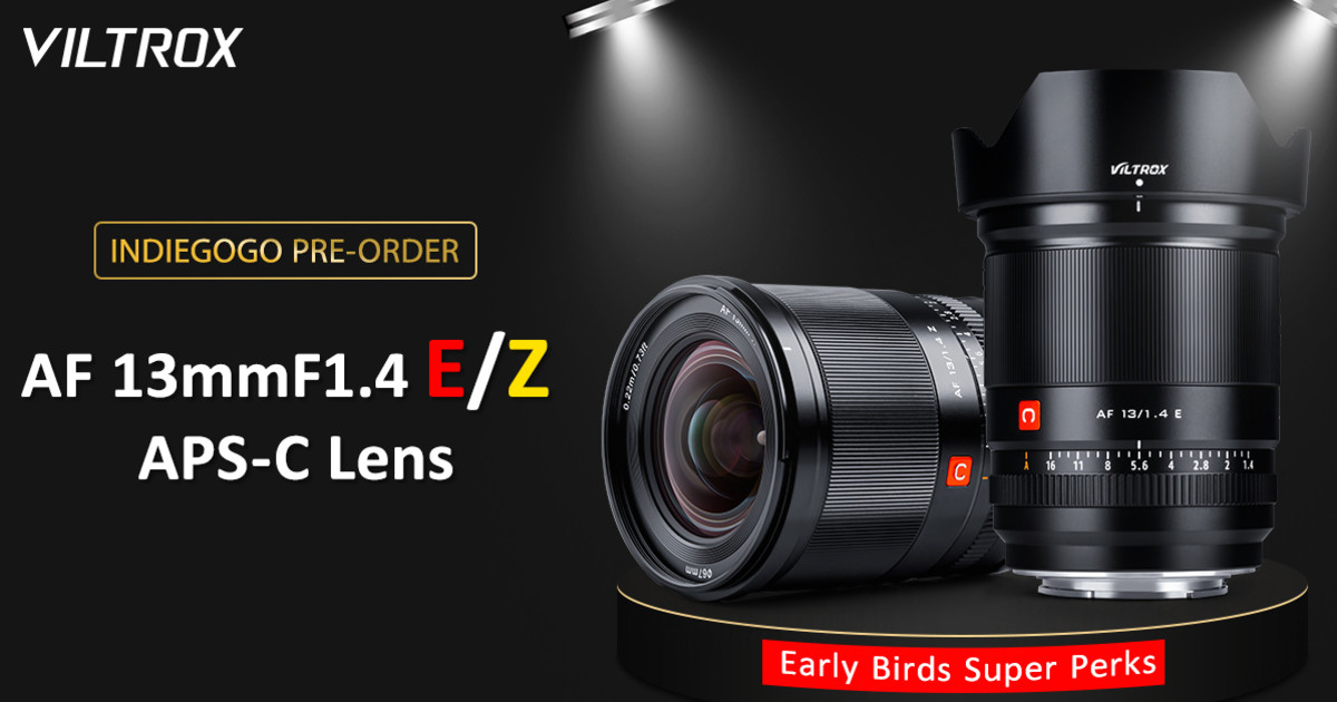 VILTROX 13MM F1.4 LENS:Ultra Wide Angle Vlog Beast | Indiegogo