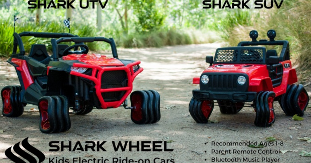 Shark Wheel Kids Powered Cars. With SQUARE Wheels | Indiegogo