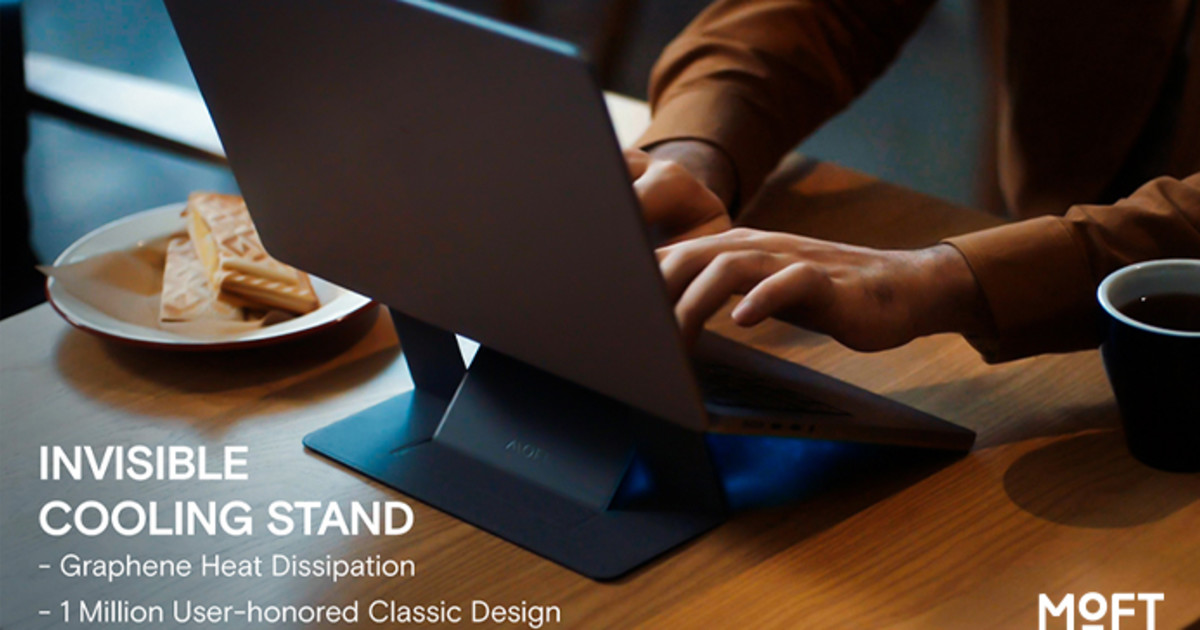 MOFT Graphene Cooling Stand with Invisible Design | Indiegogo