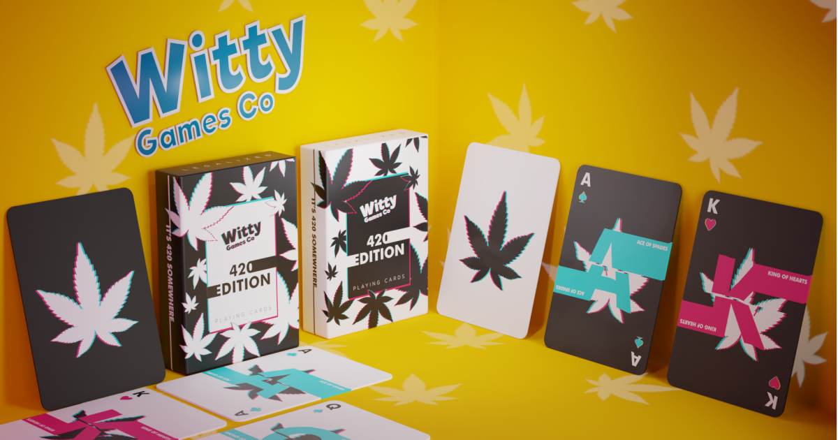 420 Edition Playing Cards - Witty Games Co | Indiegogo