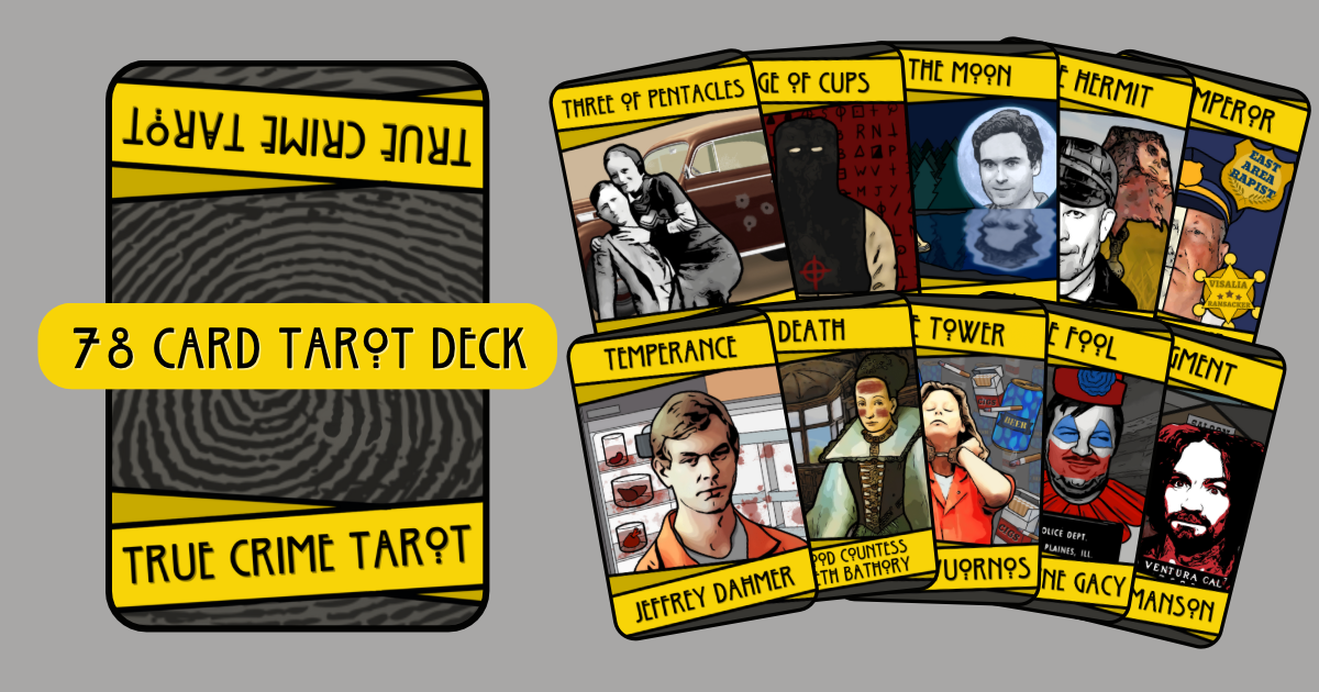 True Crime Tarot Deck | Indiegogo