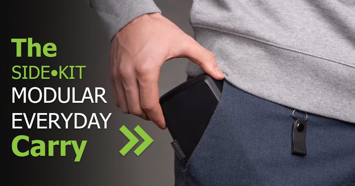 SIDEKIT: MODULAR POCKET SIZED EVERYDAY CARRY | Indiegogo