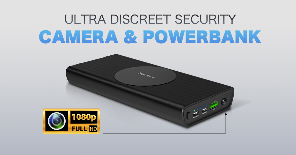 SuperCam: Discreet Security Camera &197W Powerbank | Indiegogo