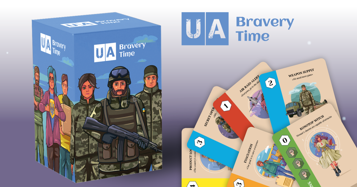 UA: Bravery Time. A co-op card game | Indiegogo