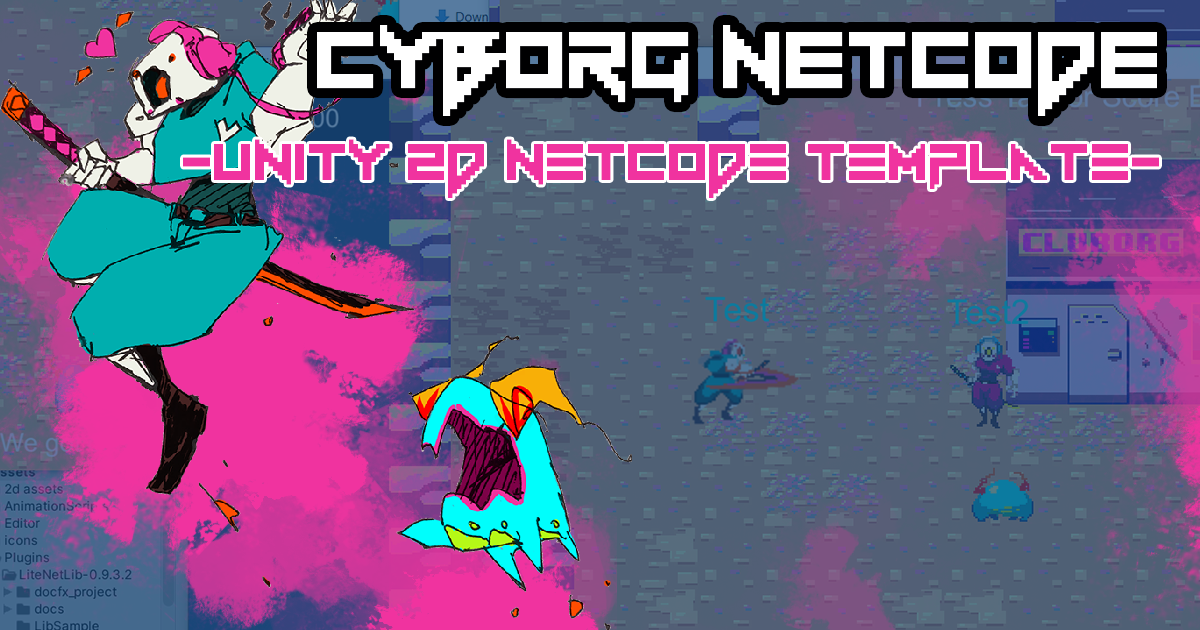 Cyborg Netcode: Unity2D Multiplayer Template | Indiegogo