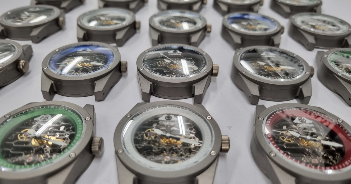 Cerberus - Series 1 Skeleton Titanium Watch | Indiegogo