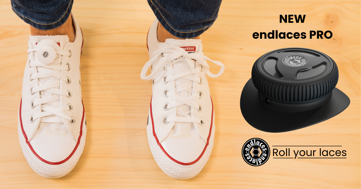 endlaces PRO - Roll your laces. Dont tie them. | Indiegogo