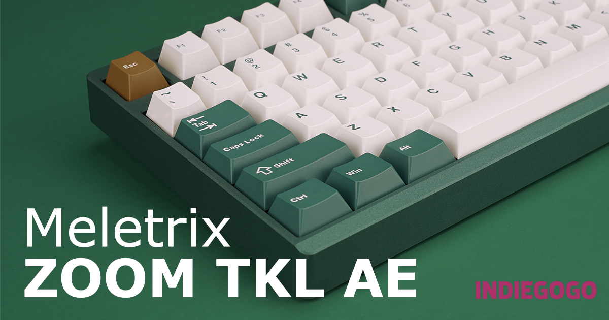 Meletrix TKL AE: Keyboard Customization Made Easy | Indiegogo