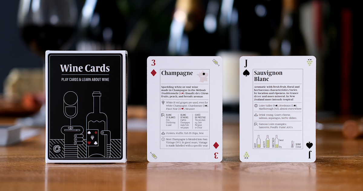 Wine Cards. Playing cards for wine lovers. | Indiegogo