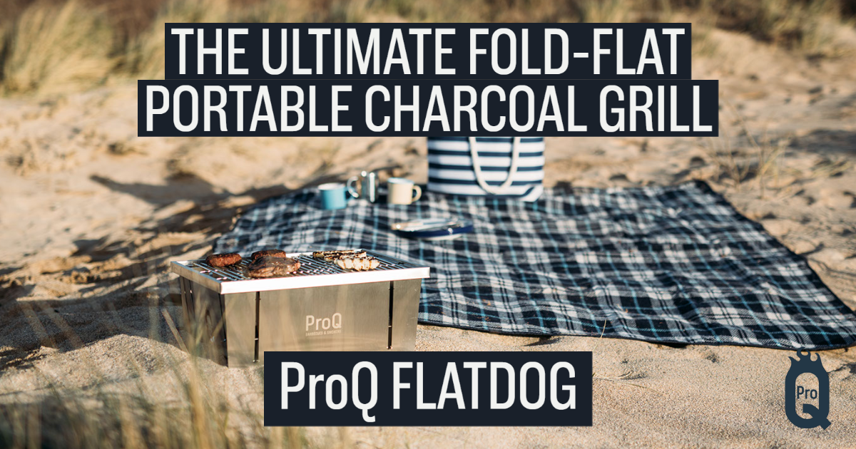 ProQ Flatdog - The Ultimate Fold-Flat BBQ Grill | Indiegogo