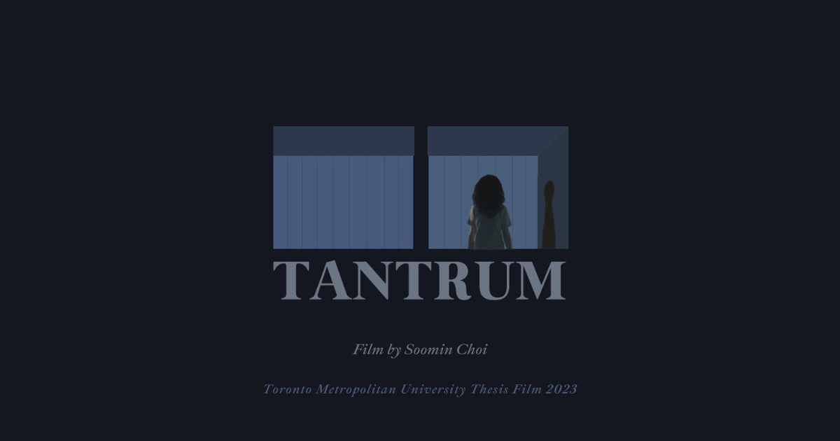 Tantrum: a Short Film | Indiegogo