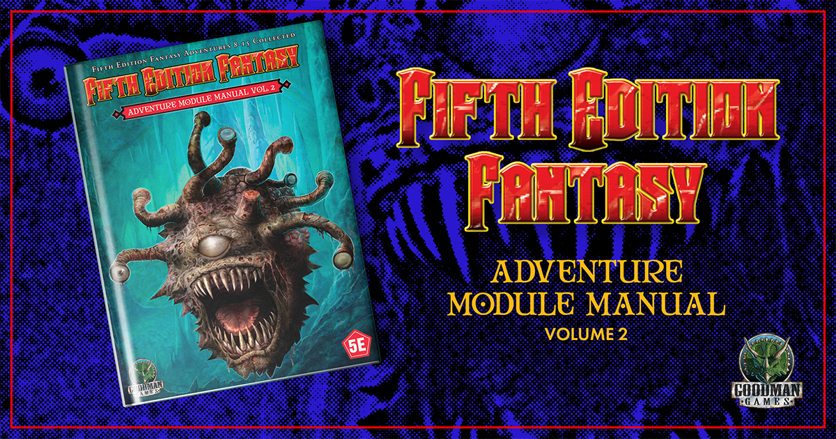 Fifth Edition Fantasy: Adventure Module Manual 1&2 | Indiegogo