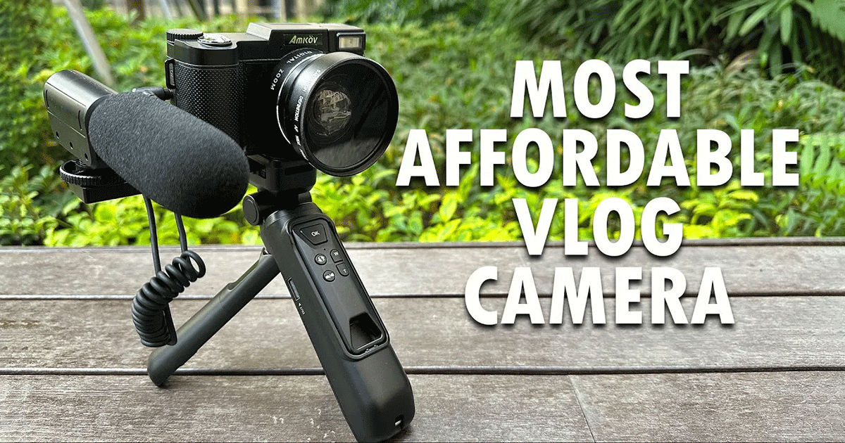 AMKOV :The Most Affordable V-LOG Camera | Indiegogo