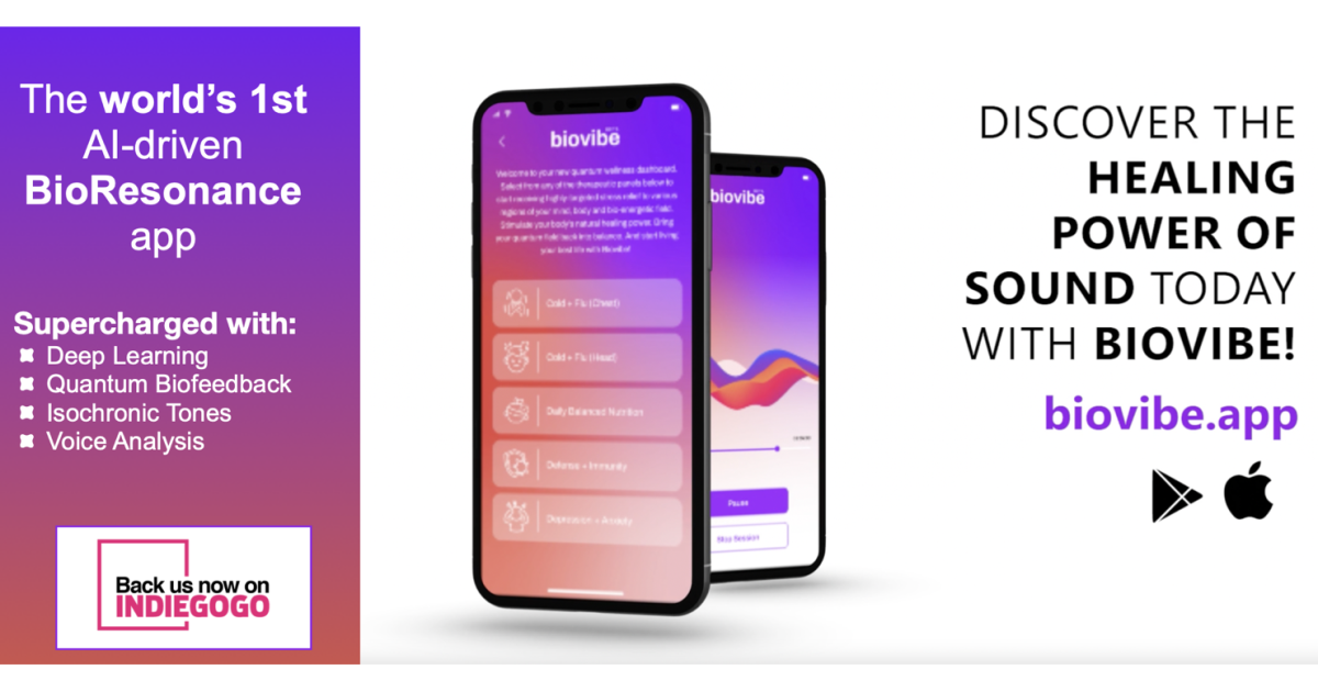 Biovibe App: Targeted stress relief through sound | Indiegogo