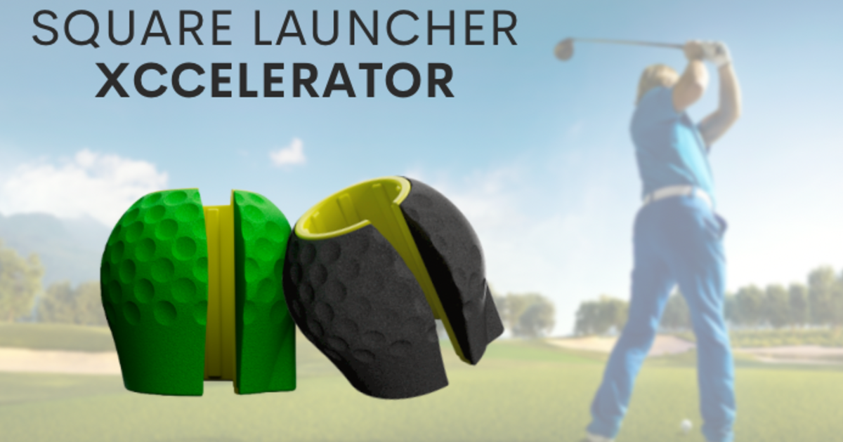 Square Launcher Xccelerator - Golf Swing Aid | Indiegogo