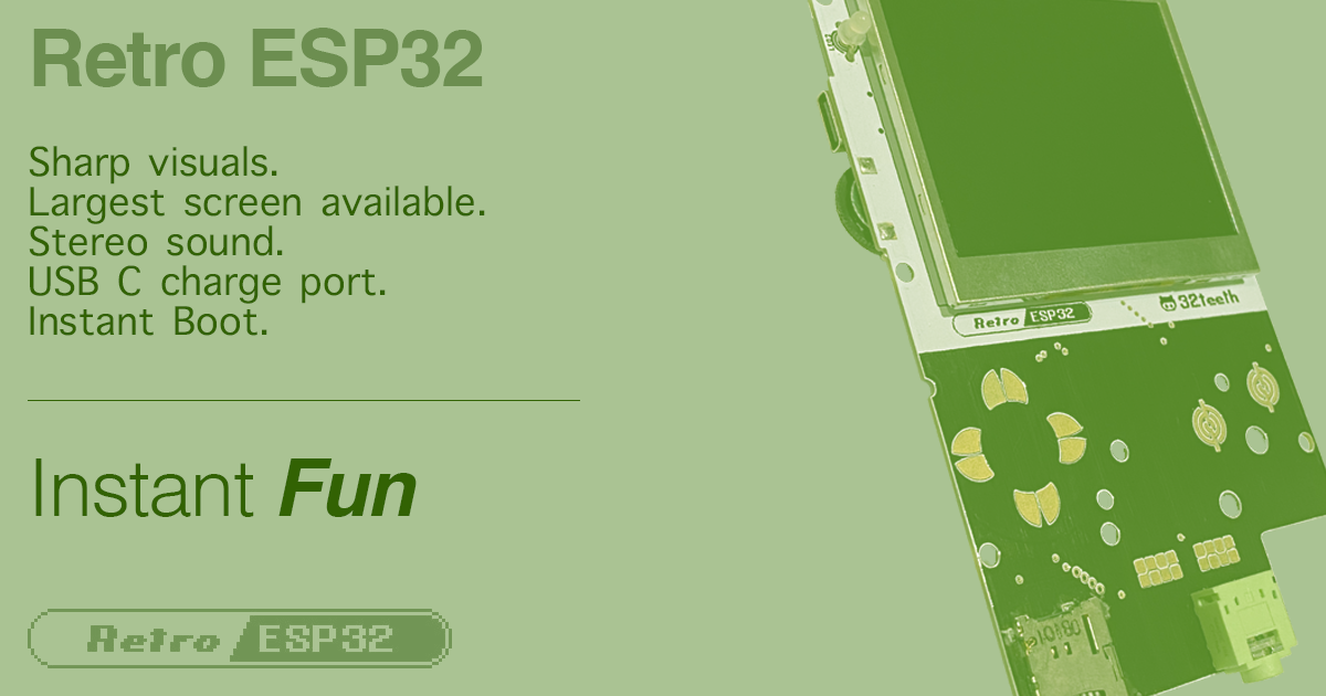 Retro ESP32 - MGB 001 | Indiegogo