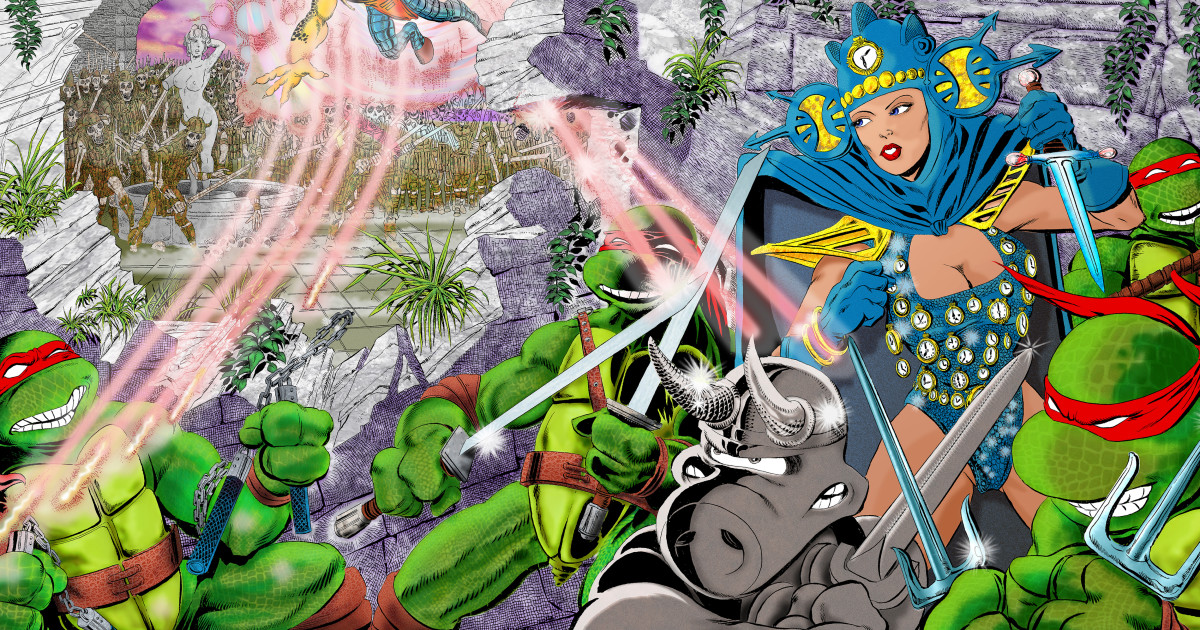 Teenage Mutant Ninja Turtles #8 Starring Cerebus | Indiegogo